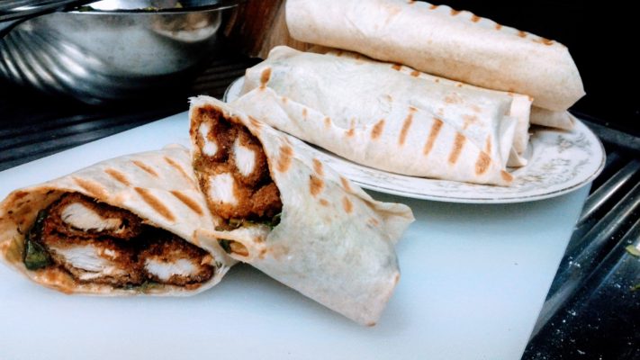 Halal Buffalo Chicken Wrap | Halal Media Japan